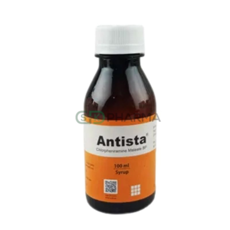 Antista | 2 mg/5 ml | Syrup | এনটিস্‌টা ২ মি.গ্রা./৫ মি.লি. সিরাপ | (sk ...