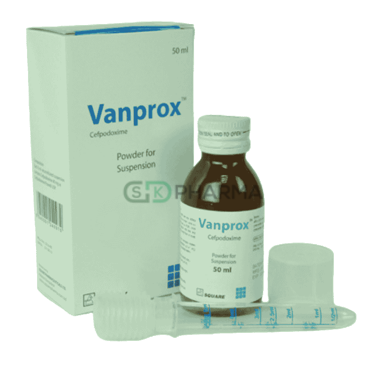 Vanprox | 40 mg/5 ml | Suspension | ভ্যানপ্রক্স ৪০ মি.গ্রা./৫ মি.লি ...